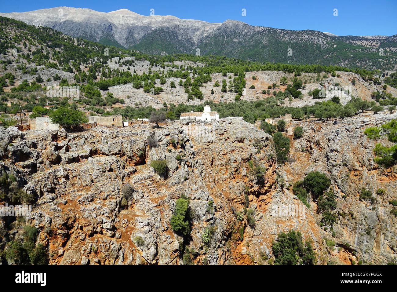 Aradena Gorge, (Aradena village), Crete, Greece, Europe Stock Photo - Alamy
