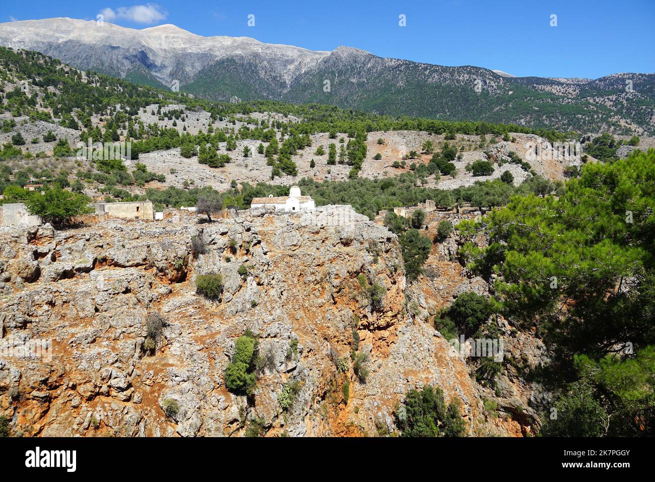 Aradena Gorge, (Aradena village), Crete, Greece, Europe Stock Photo - Alamy