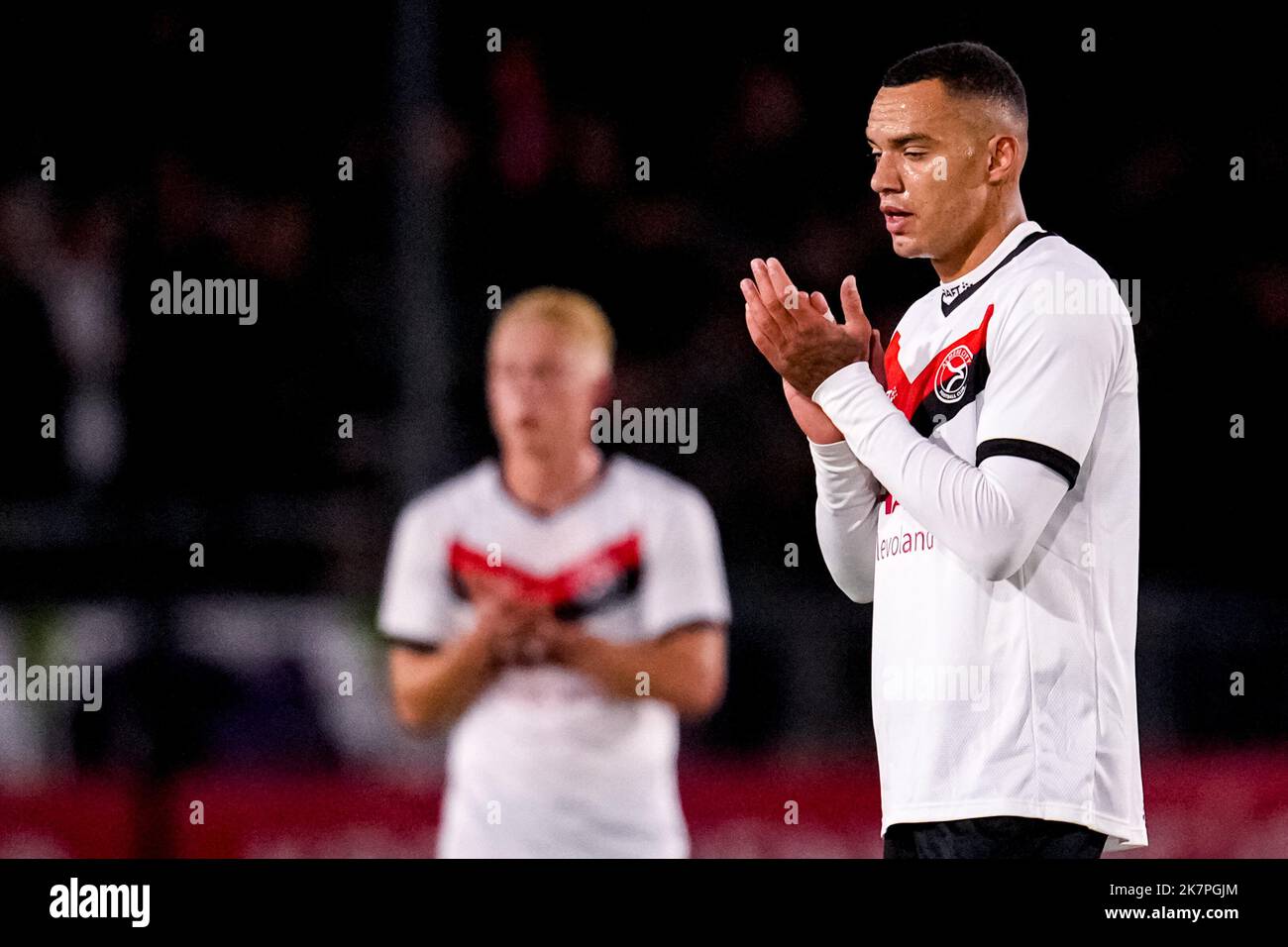 ALMERE, NETHERLANDS - OCTOBER 18: Jeredy Hilterman of Almere City FC ...