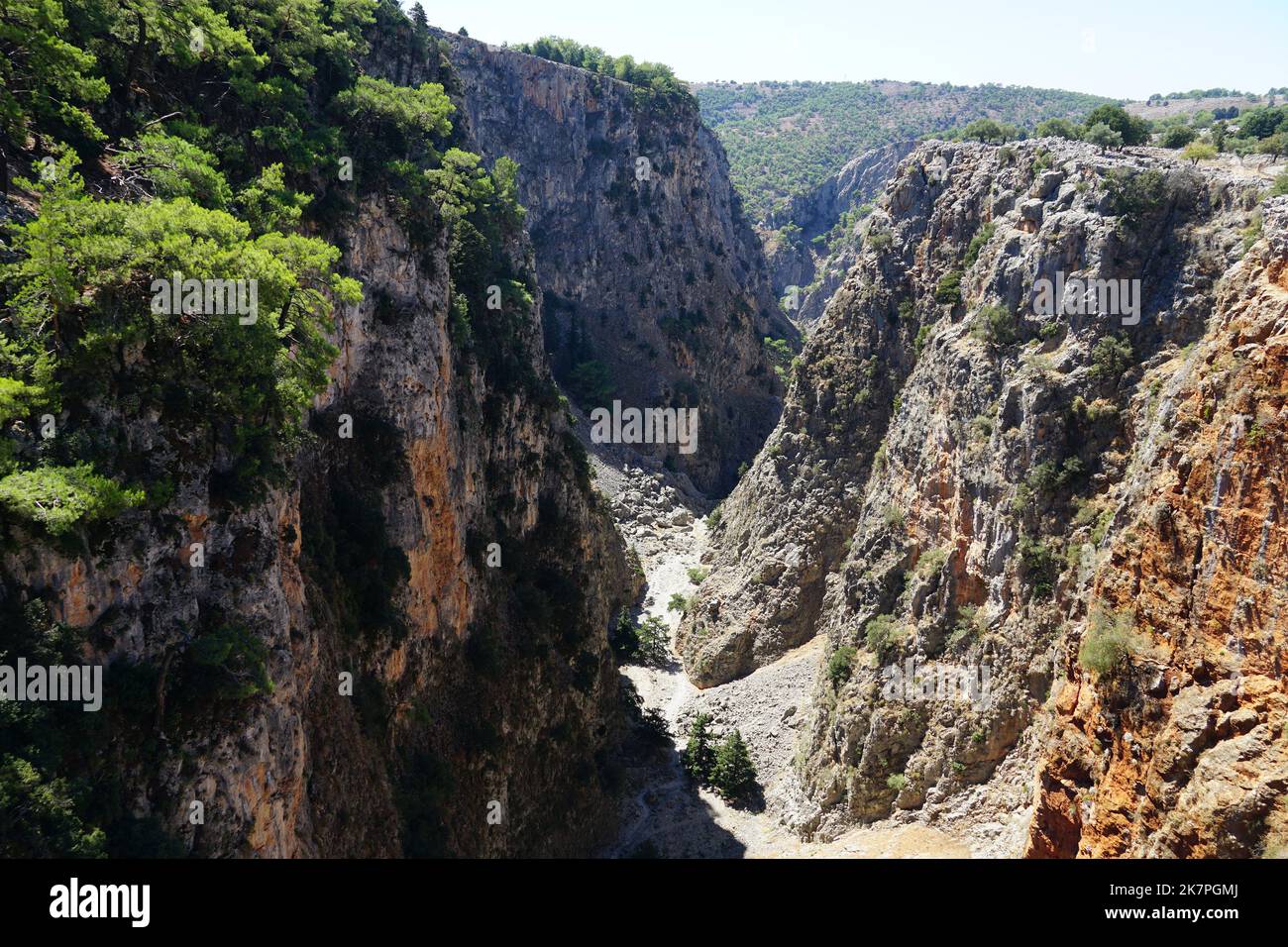 Aradena Gorge, (Aradena village), Crete, Greece, Europe Stock Photo - Alamy