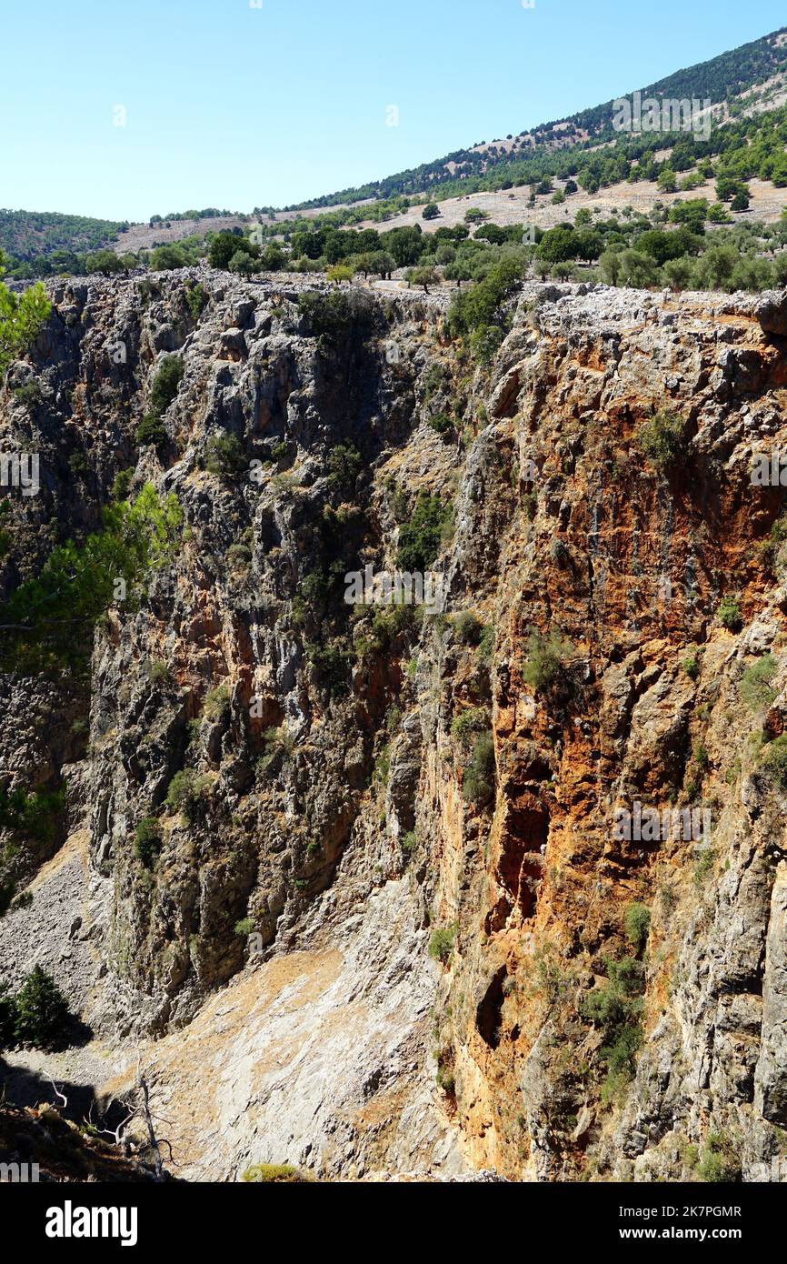 Aradena crete hi-res stock photography and images - Alamy