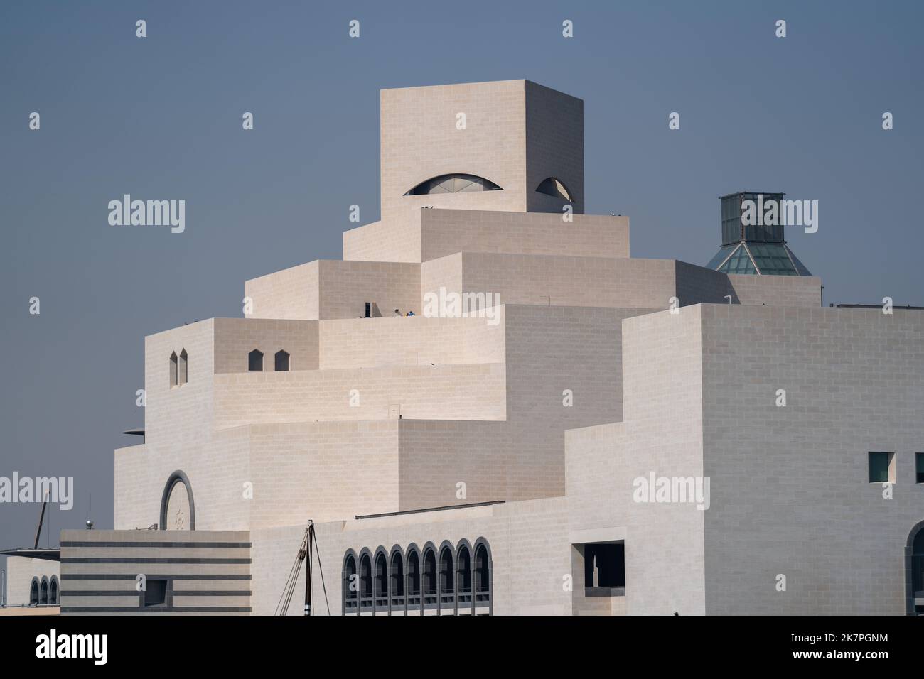 Doha, Qatar - October 16, 2022: Museum of Islamic Art Doha, Qatar Stock ...