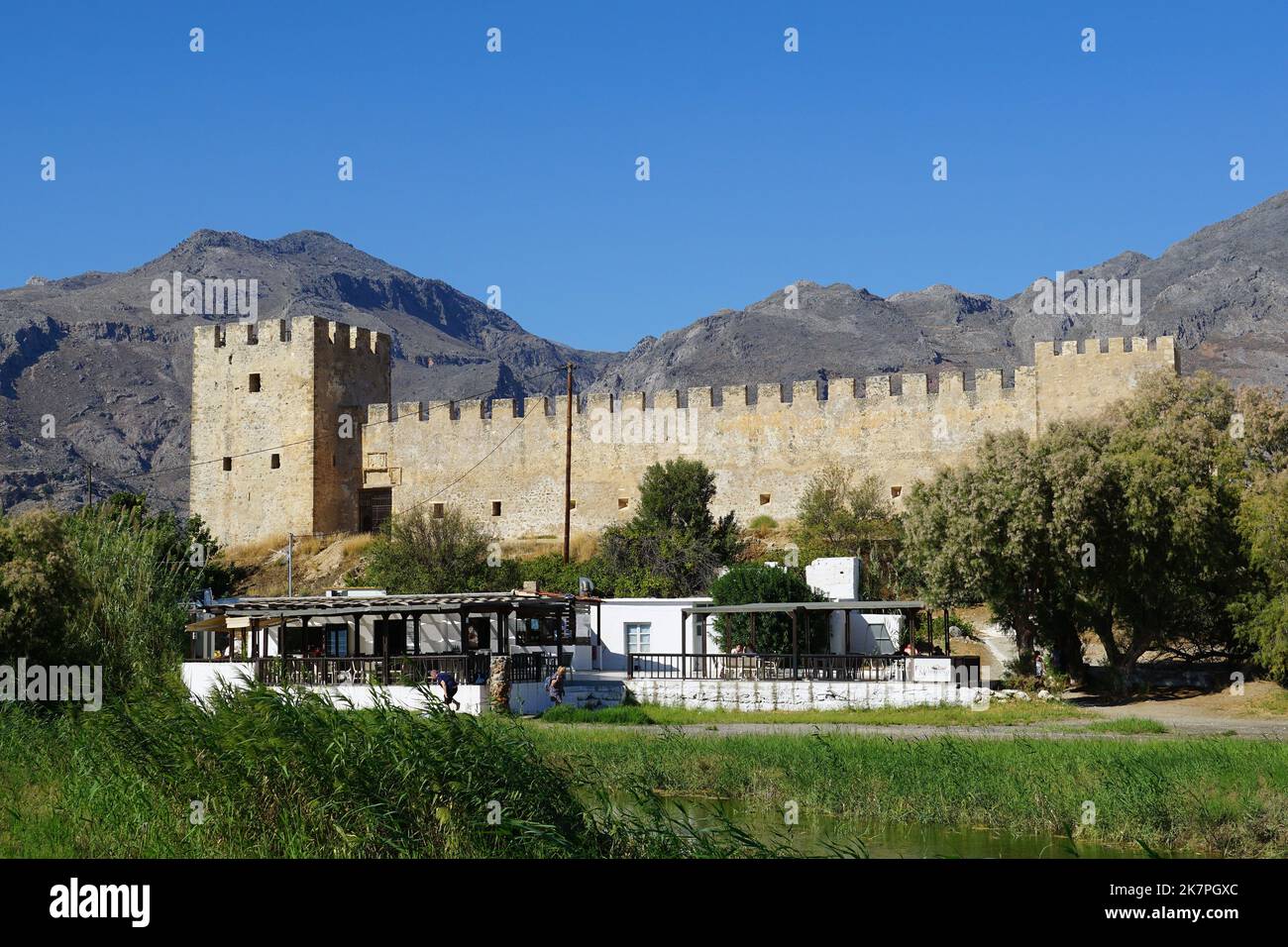 Frangokastello Fortress, Crete, Greece, Europe Stock Photo - Alamy