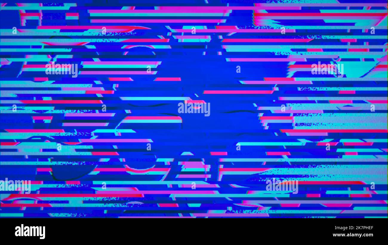 Bad signal interference imitation pixel hi-res stock photography and ...