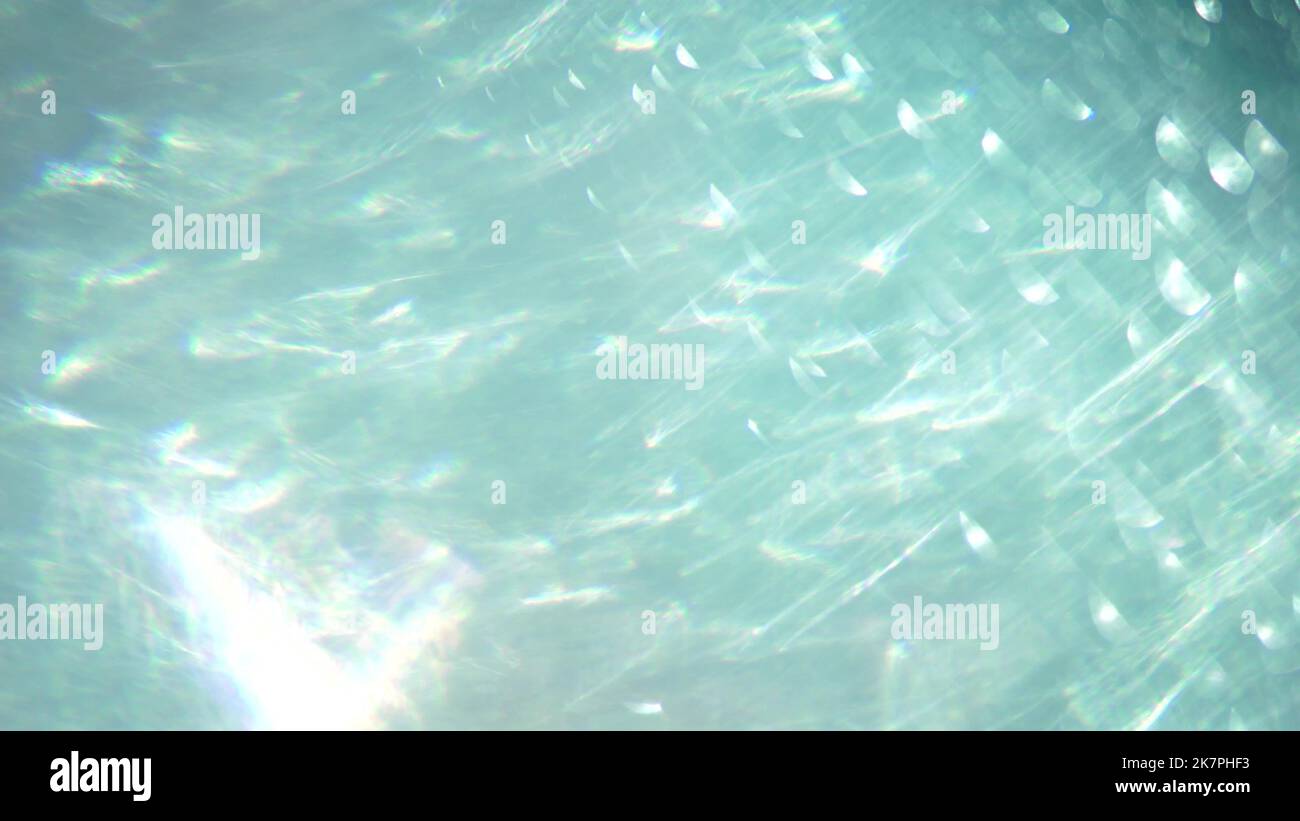 Casual highlight sci-fi psychedelic shimmering background in blue color ...