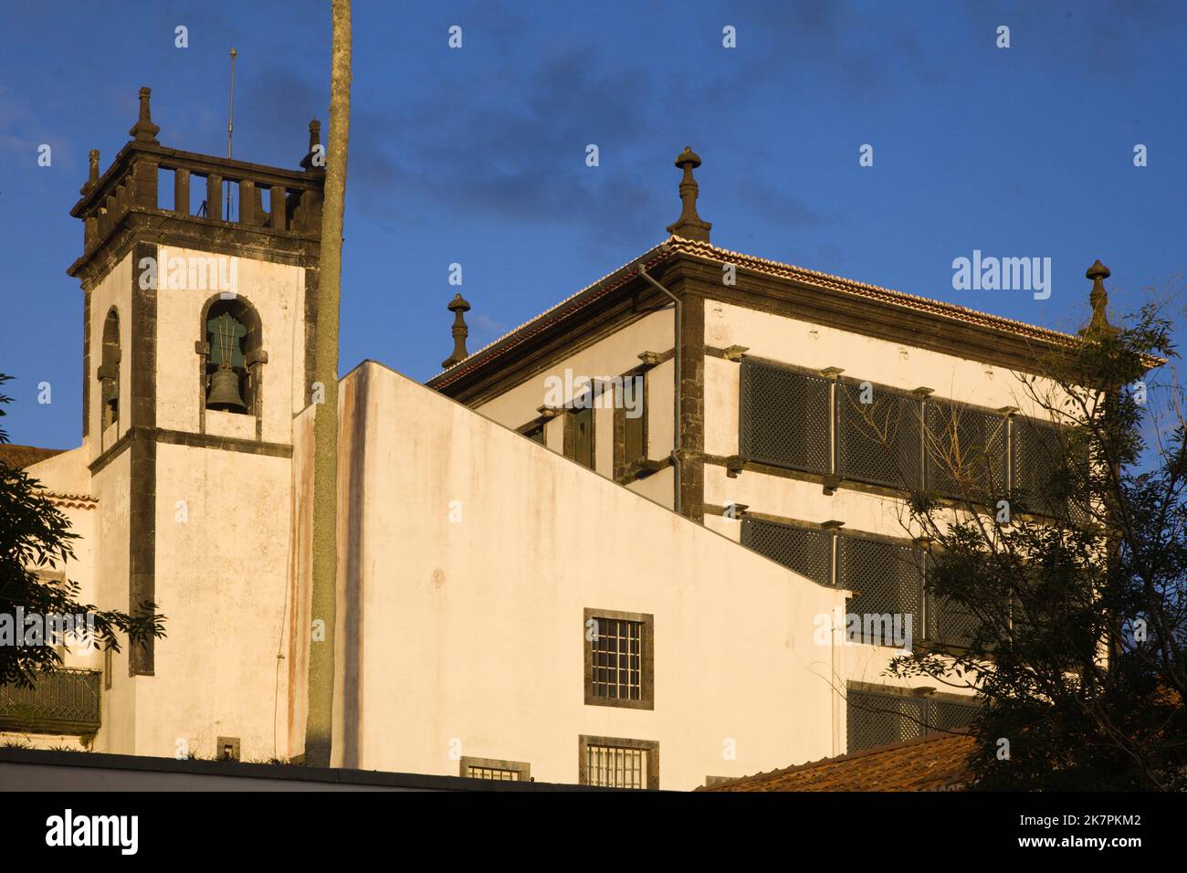 Portugal, Azores, Sao Miguel Island, Ponta Delgada, Santuario do Senor ...