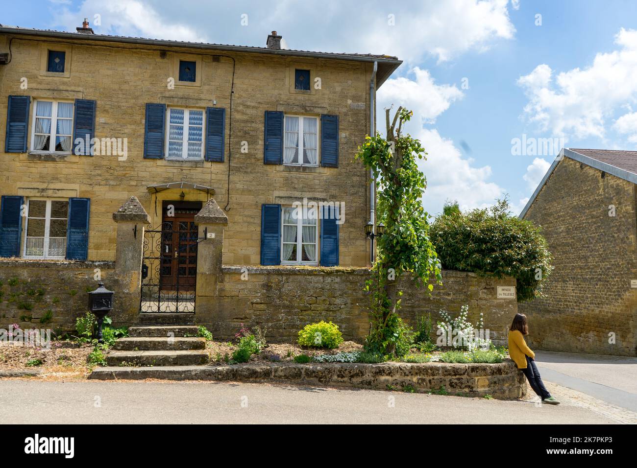 Typical french village hi-res stock photography and images - Alamy