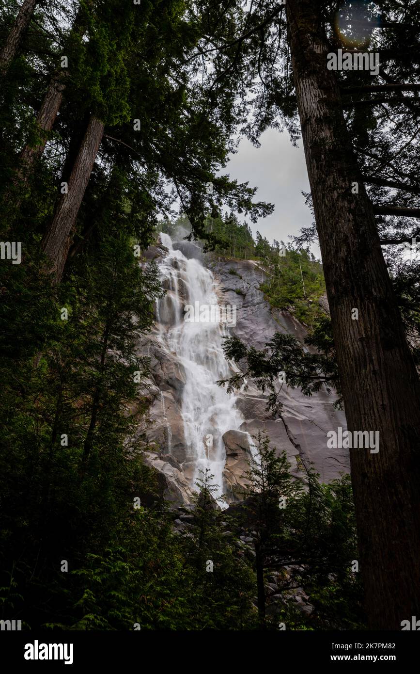 Shannon Falls Provincial Park, Squamish, British Columbia, Canada Stock ...