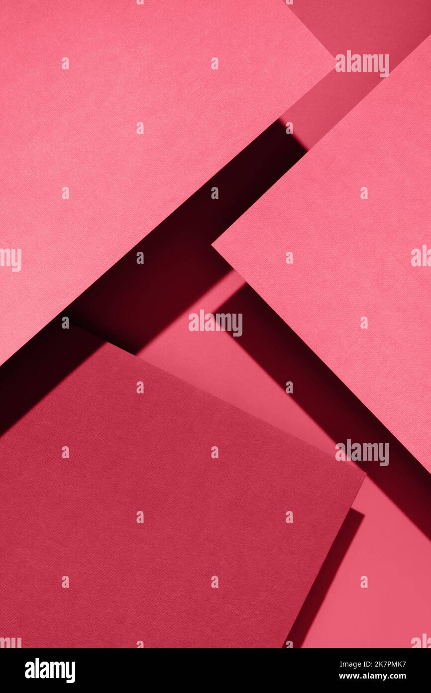 Paper for pastel overlap in vivid pink color for background, banner ...