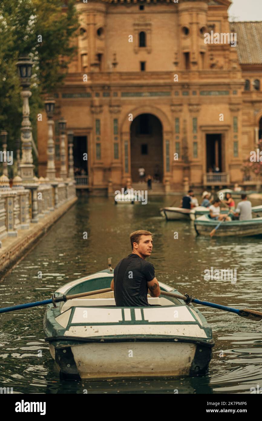 Seville, Spain 21-10-2022: the city of seville during autumn Stock Photo - Alamy