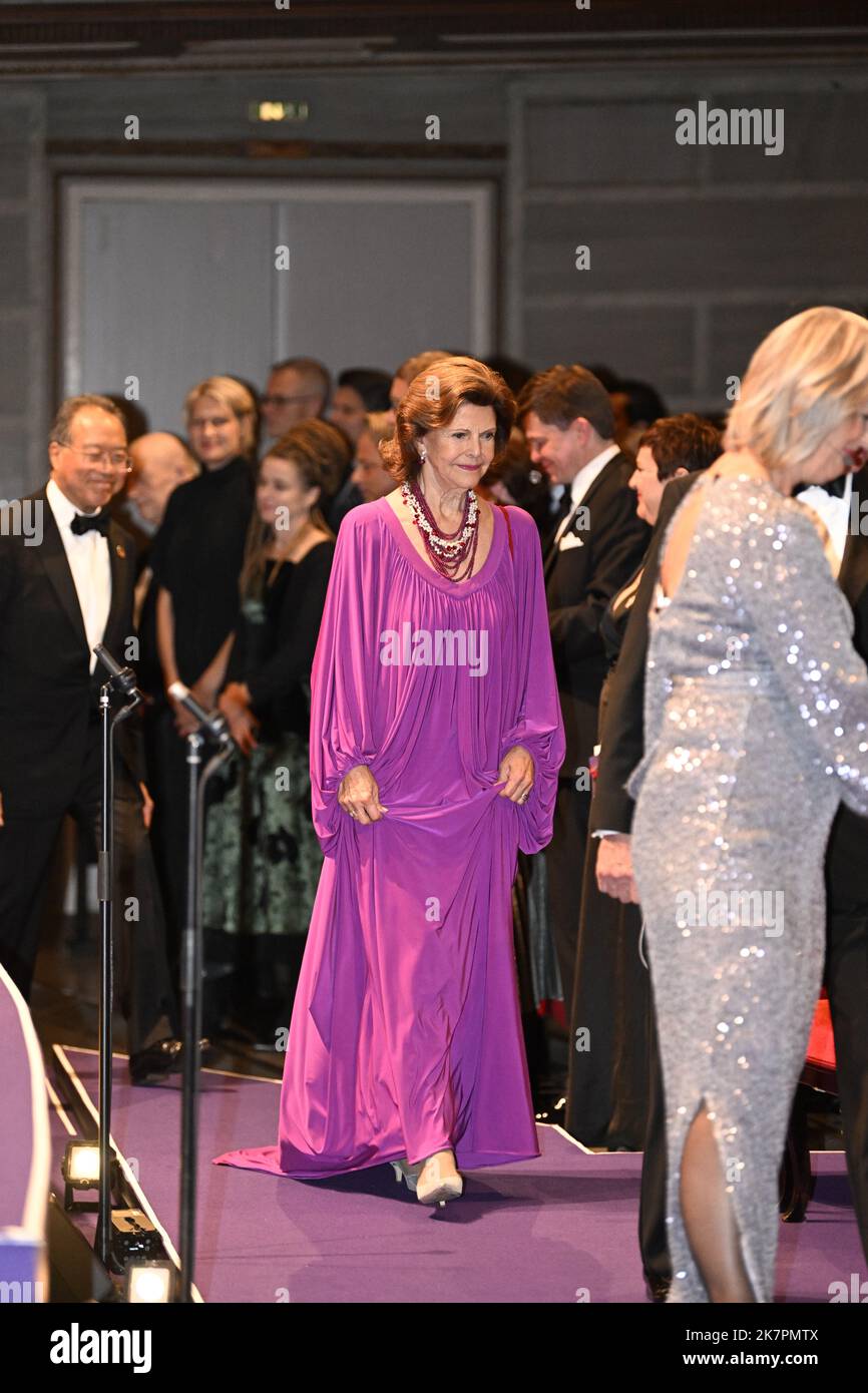 Queen Silvia during the prize ceremony for the Birgit Nilsson Prize ...
