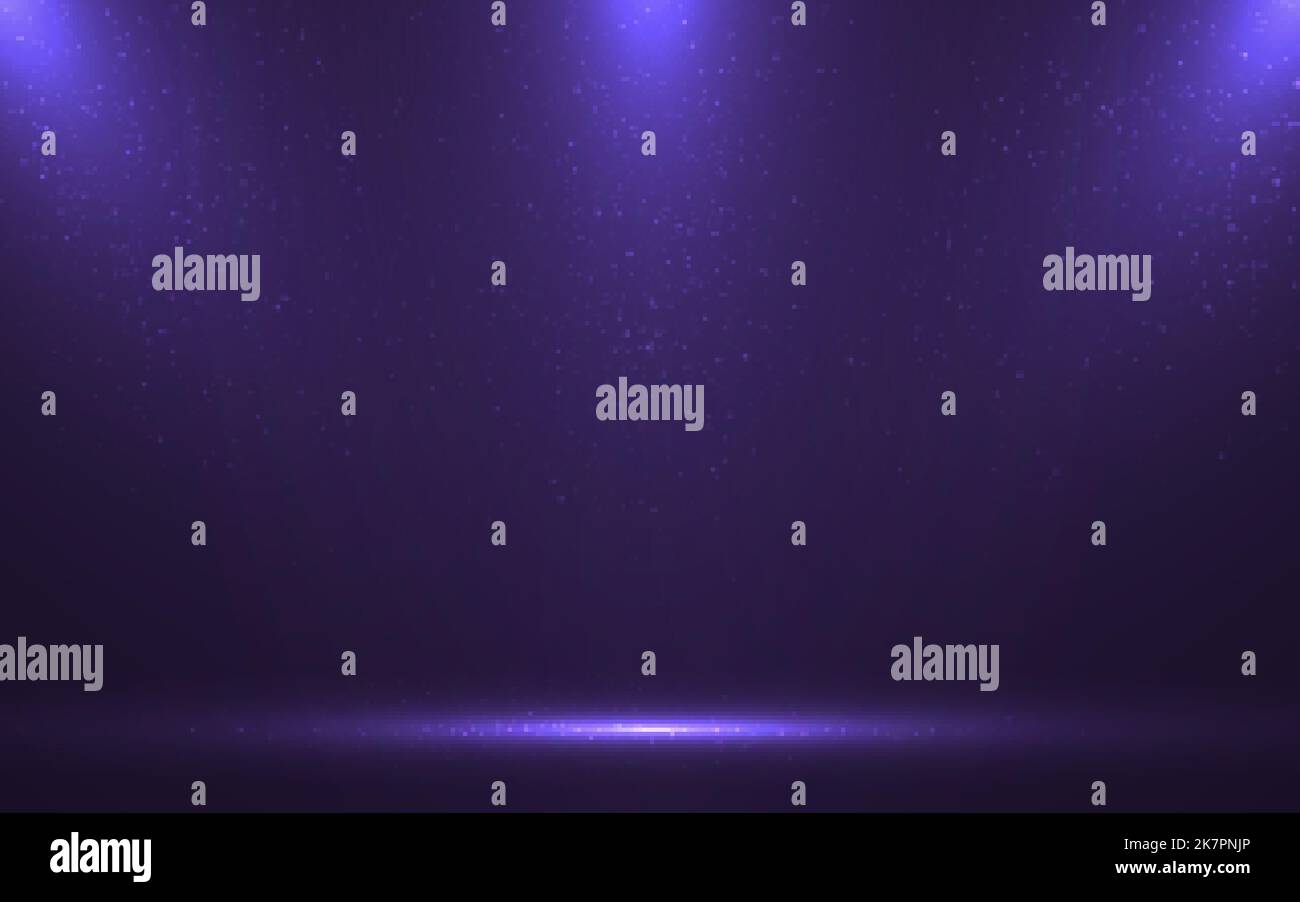 Background spotlights. Award ceremony template. Stage light with ...