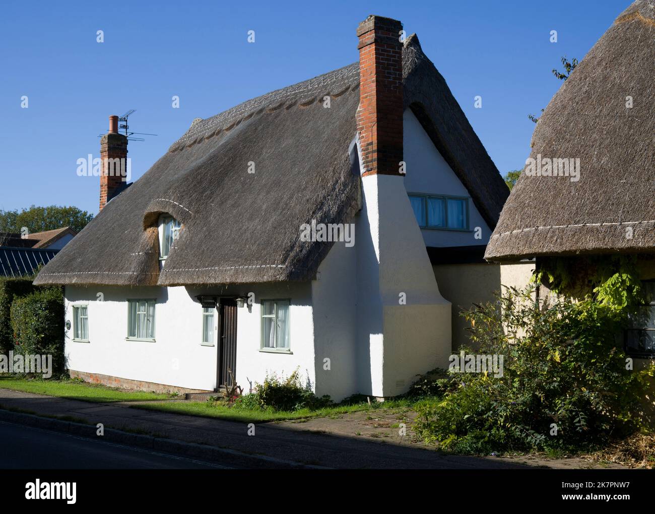 Thatched Cottage The Street High Roding The Rodings Dunmow Essex Stock ...