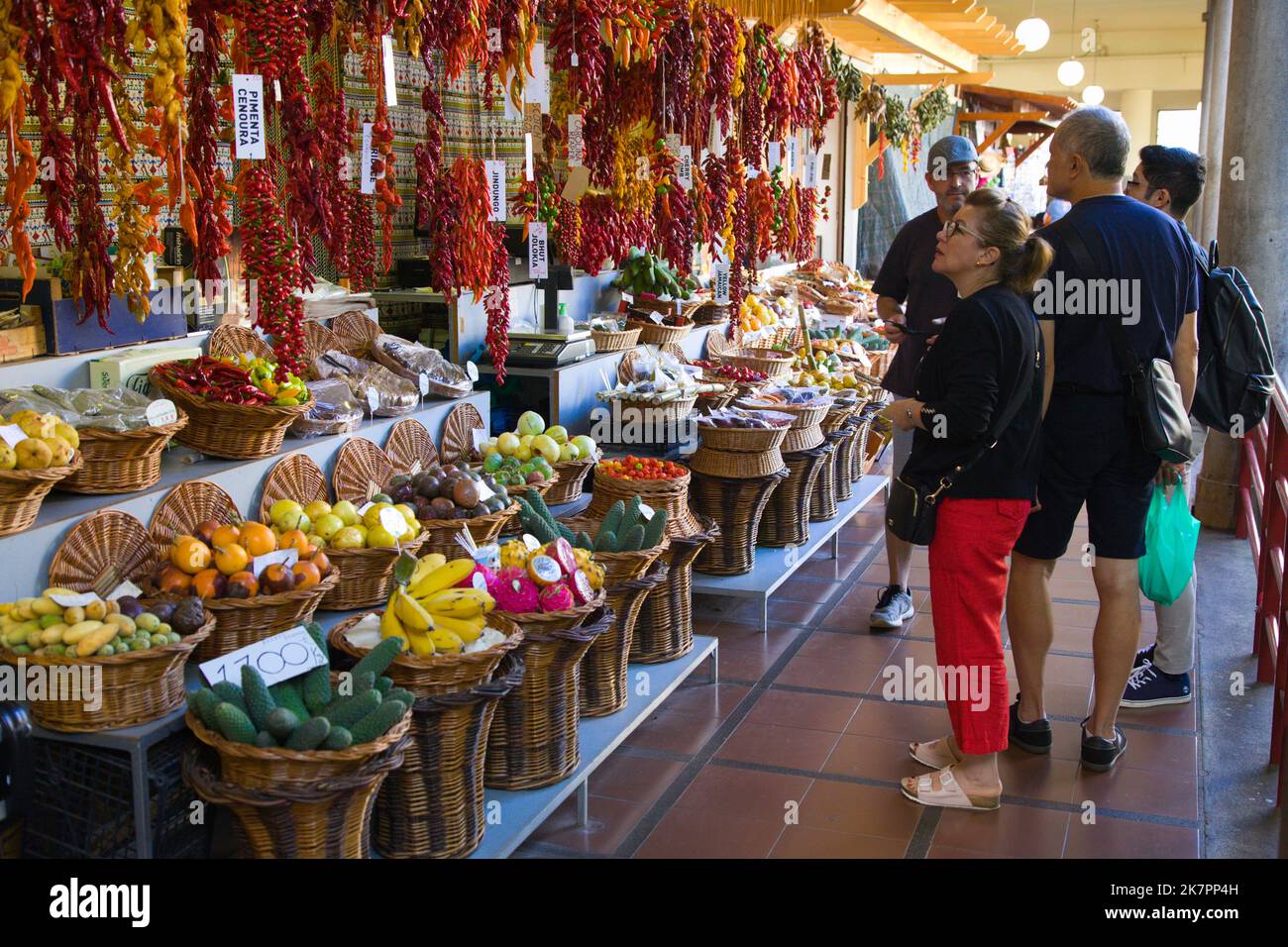 Portugal, Madeira, Funchal, market, food, people Stock Photo - Alamy