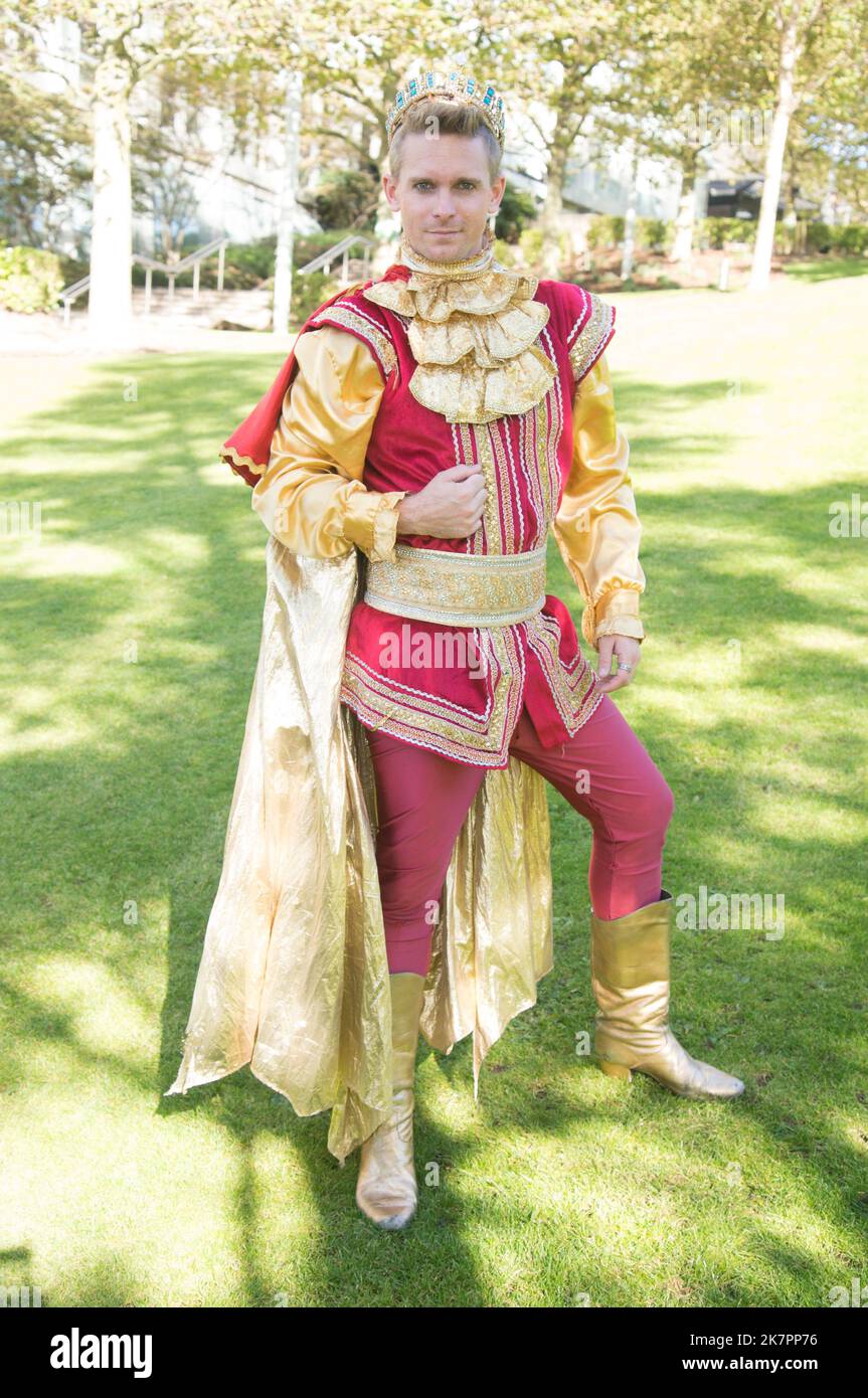 Joe Sleight, All star cast in sumptuous costumes at the Hilton Hotel ...