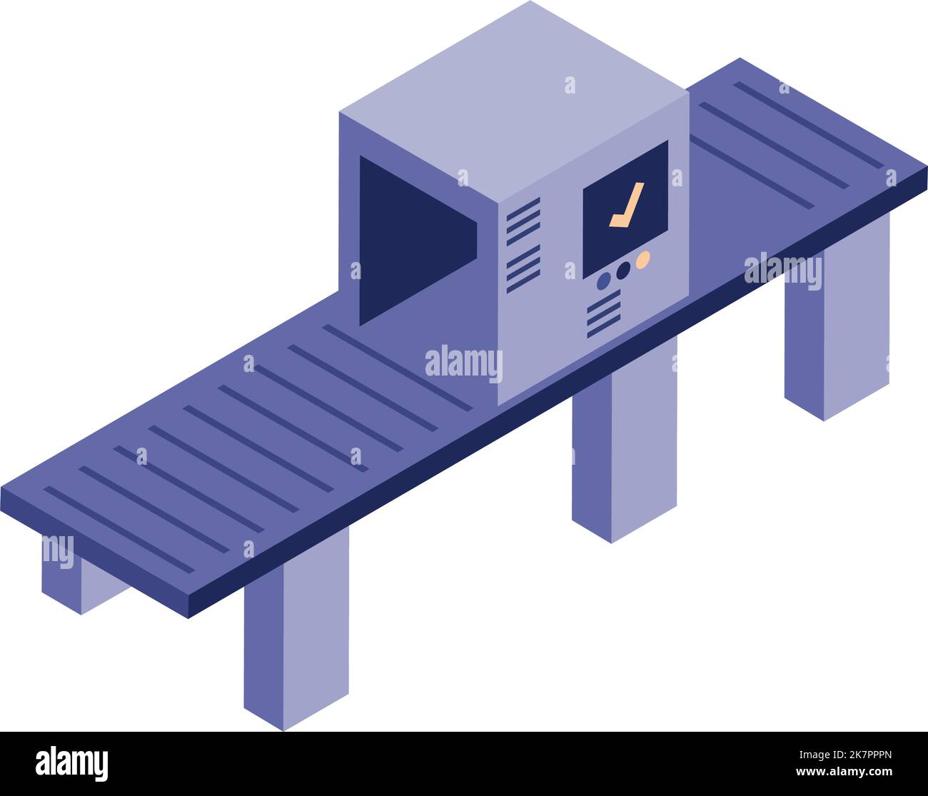 Vector isometric manufacturing machines hi-res stock photography and ...