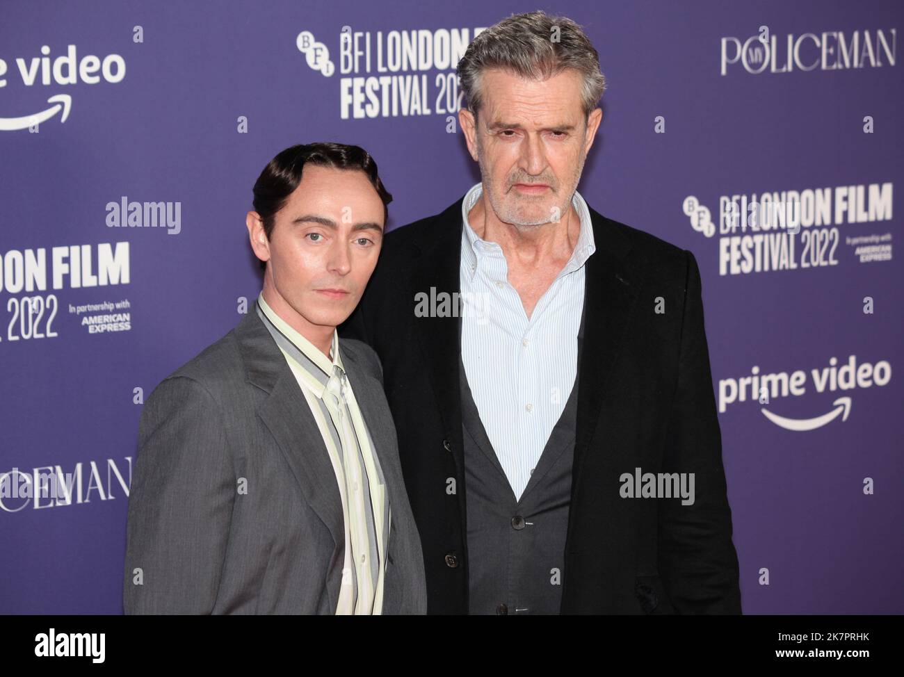 London, UK. David Dawson and Rupert Everett at My Policeman premiere ...