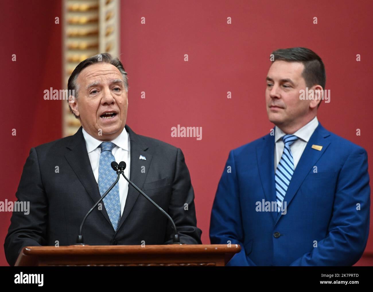 Quebec Premier Francois Legault swears allegiance to King Charles III ...