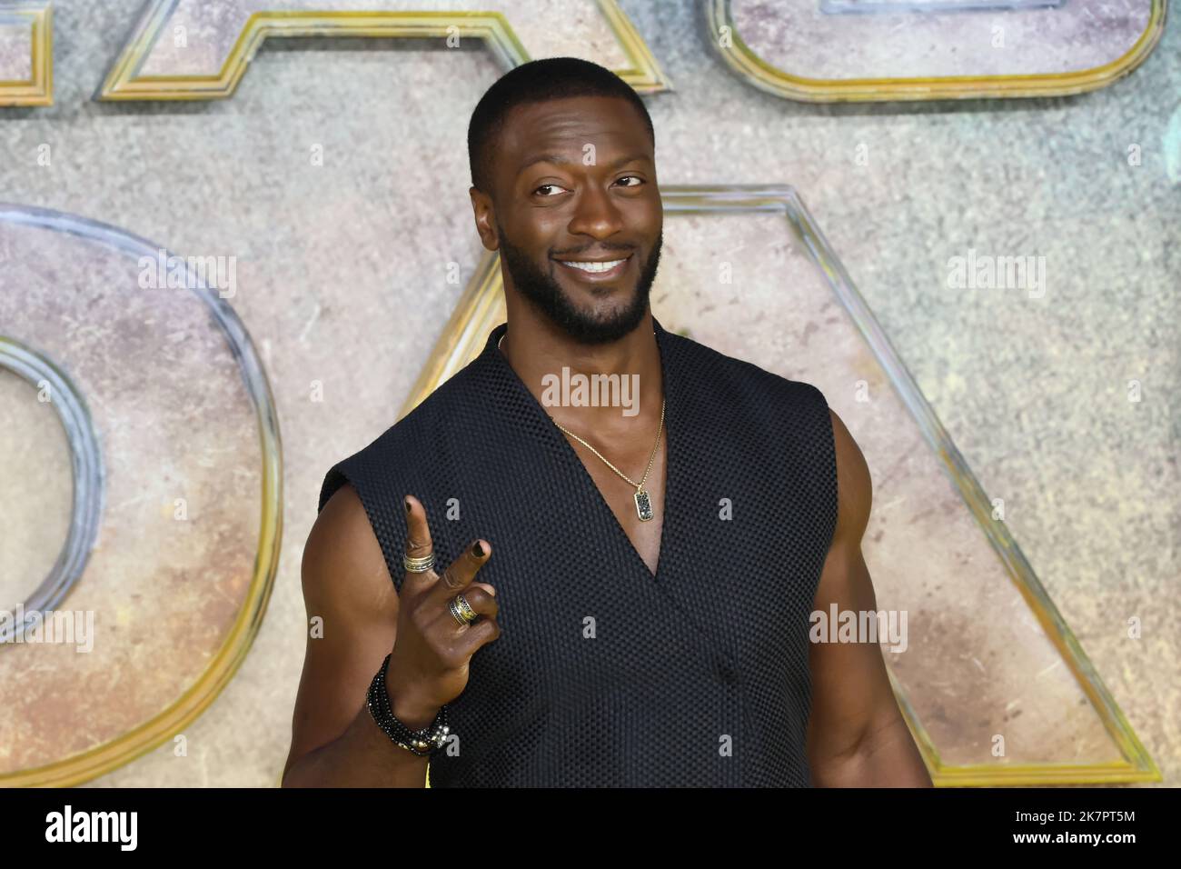 Aldis Hodge, Black Adam - UK Premiere, Leicester Square, London, UK, 18 ...