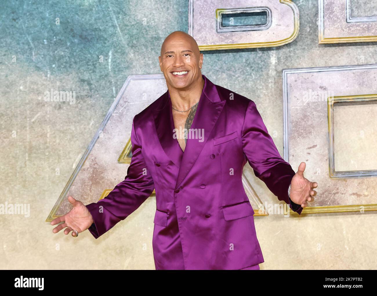 Dwayne Johnson, Black Adam - UK Premiere, Leicester Square, London, UK ...