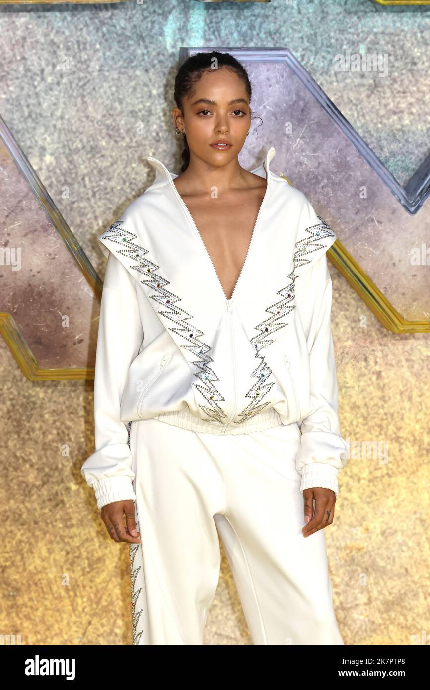 Quintessa Swindell, Black Adam - UK Premiere, Leicester Square, London ...