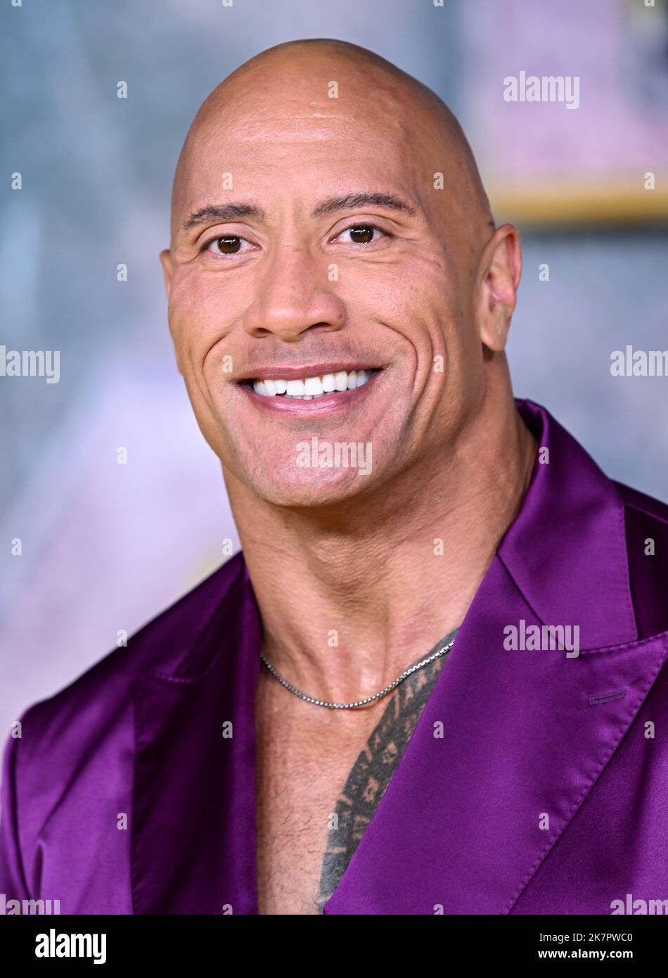 London, UK. 18th Oct, 2022. October 18th, 2022. London, UK. Dwayne ...