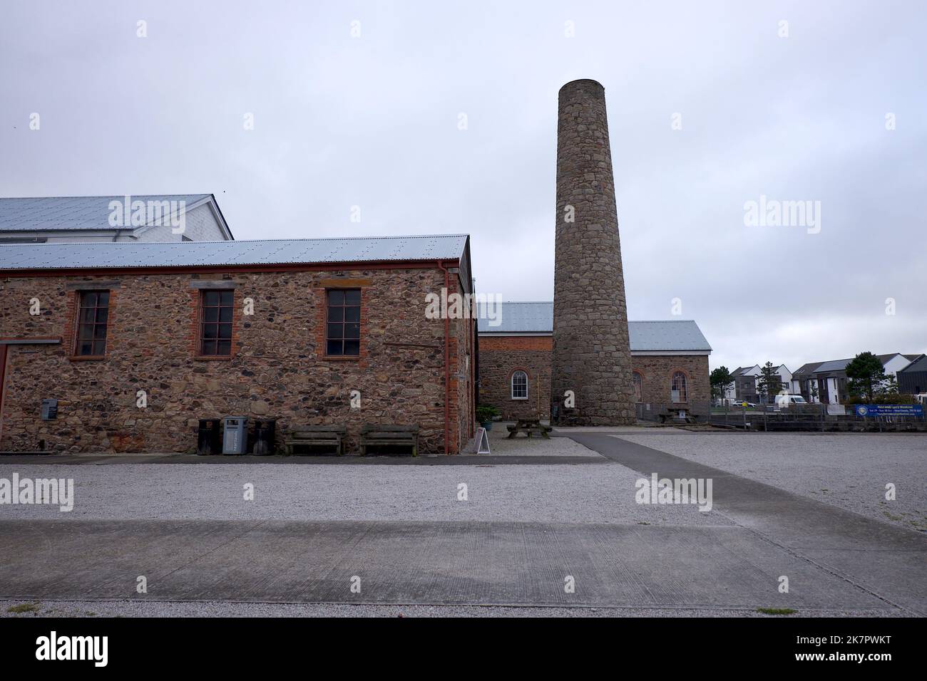 Pool Camborne Cornwall UK 10 18 2022 South Croft Mine Stock Photo - Alamy