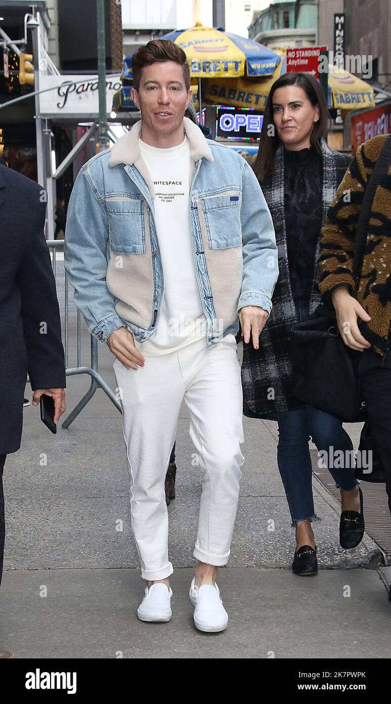 Celebrities At Good Morning America -PICTURED: Shaun White -LOCATION ...