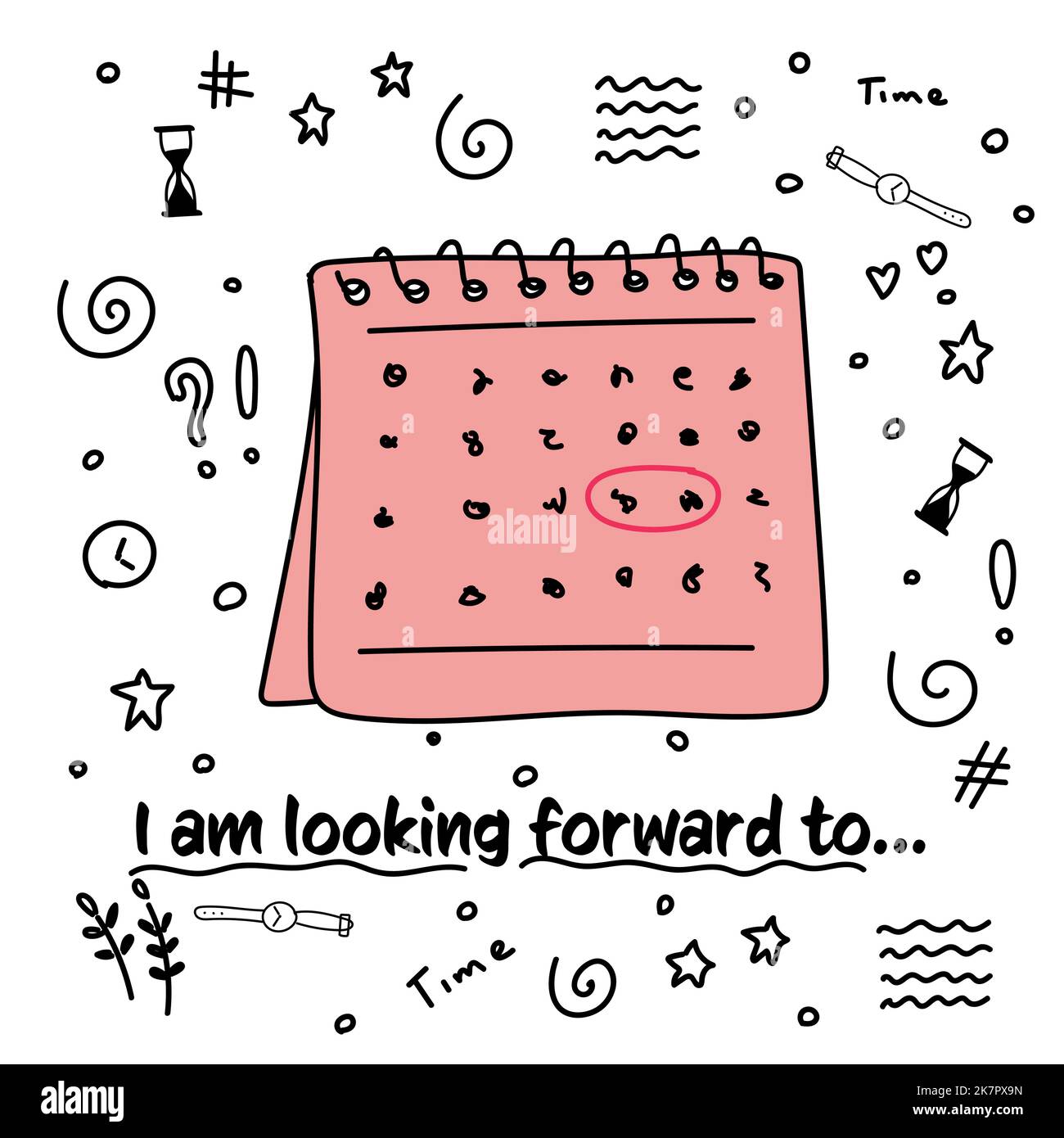 Forward year planner Stock Vector Images - Alamy