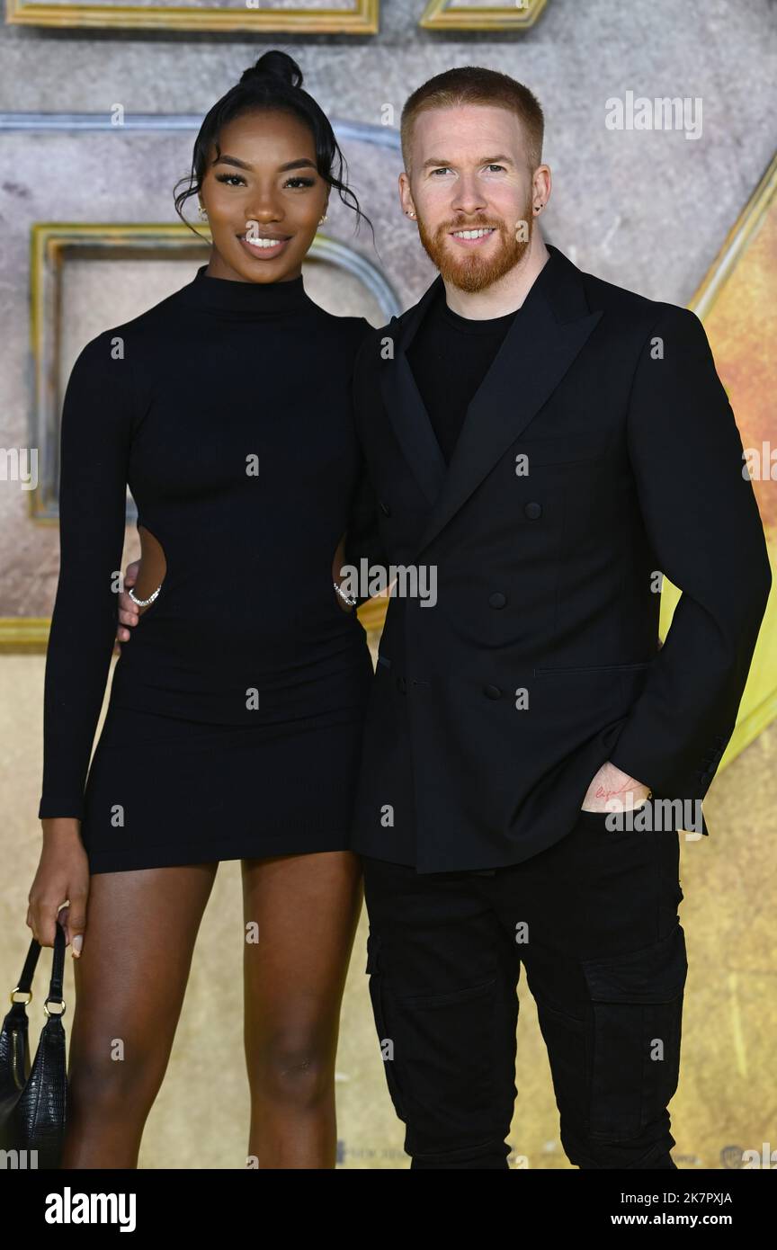 London, UK. 18th Oct, 2022. October 18th, 2022. London, UK. Chyna Mills ...