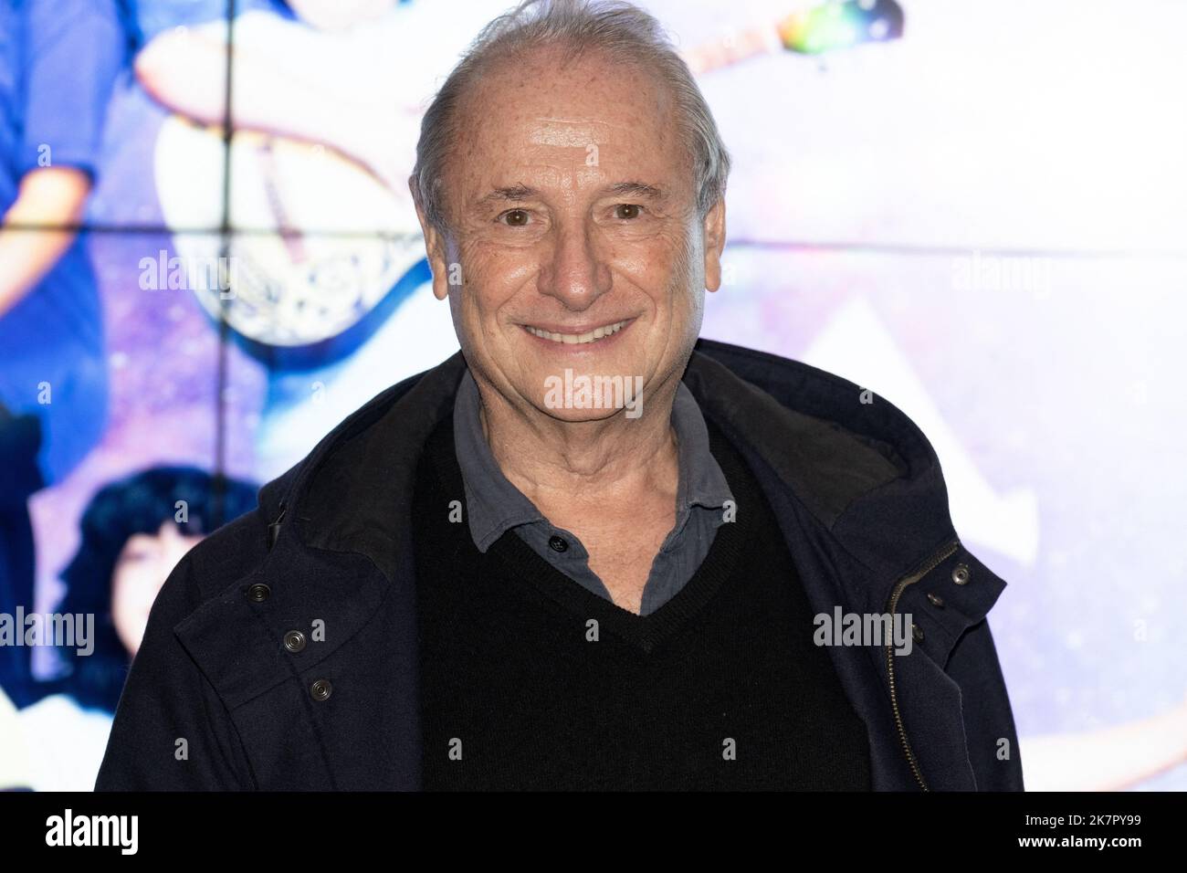 Patrick Braoude attends the L ecole est a nous Premiere at UGC Les ...