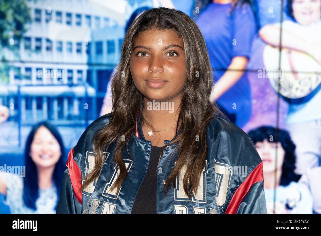 Sofia Bendra attends the L ecole est a nous Premiere at UGC Les Halles, on October 18, 2022 in ...