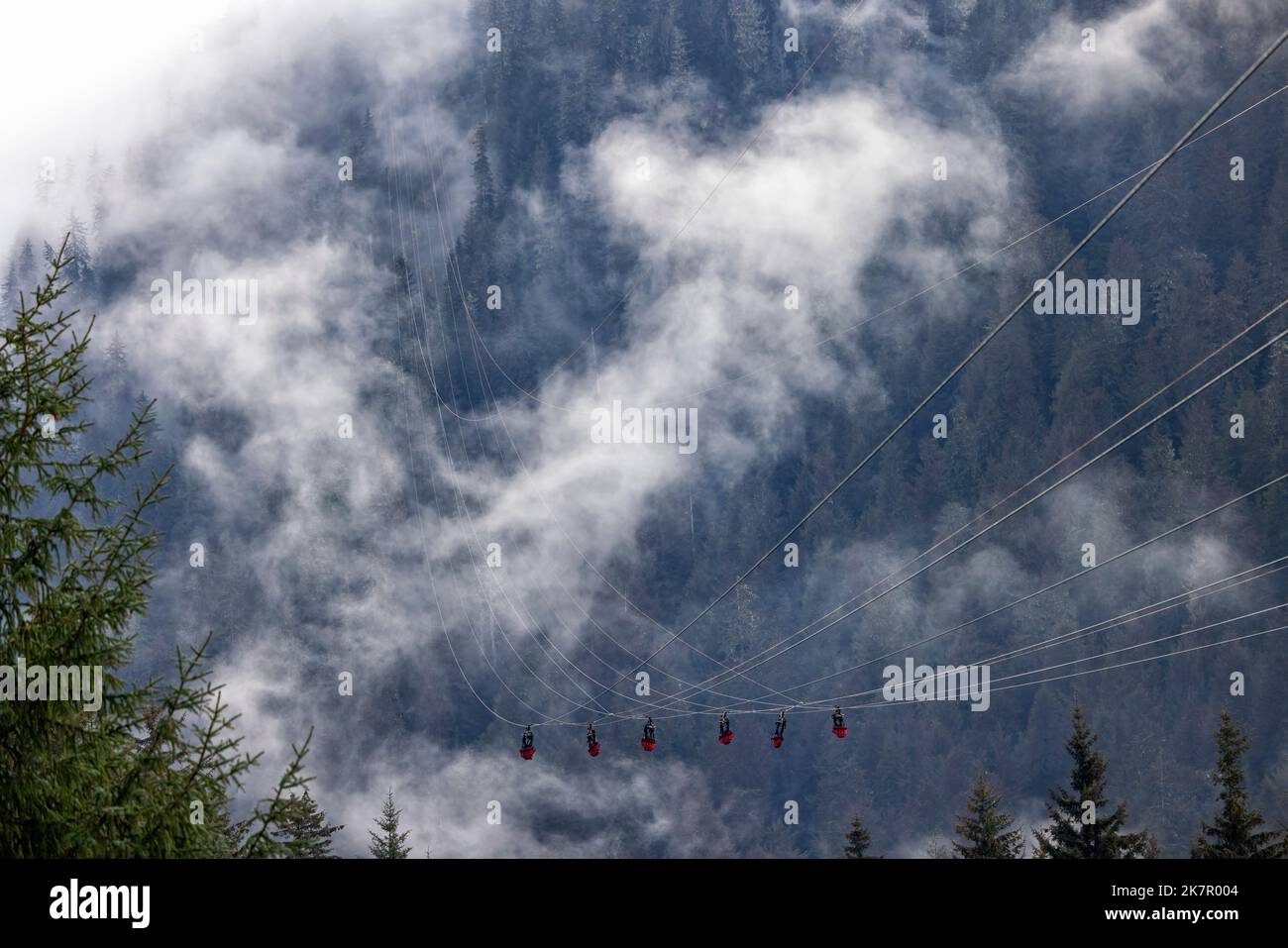 World's Largerst ZipRider at Icy Strait Point, Hoonah, Alaska, USA ...