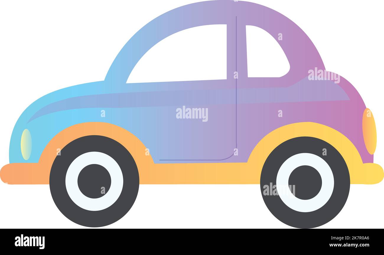 Cartoon car illustration Stock Vector Images - Alamy