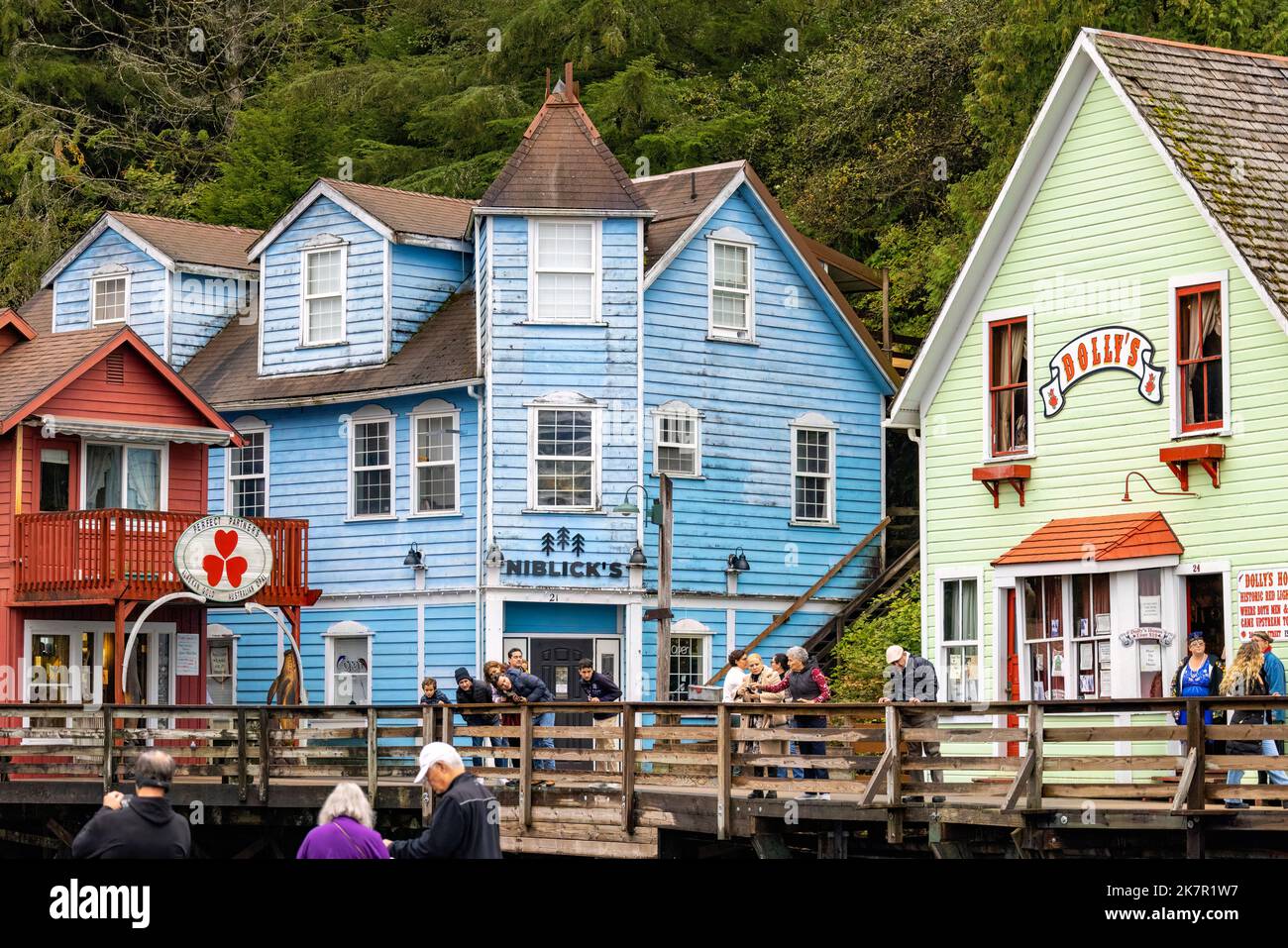Niblick's General Store on historic Creek Street in Ketchikan, Alaska ...