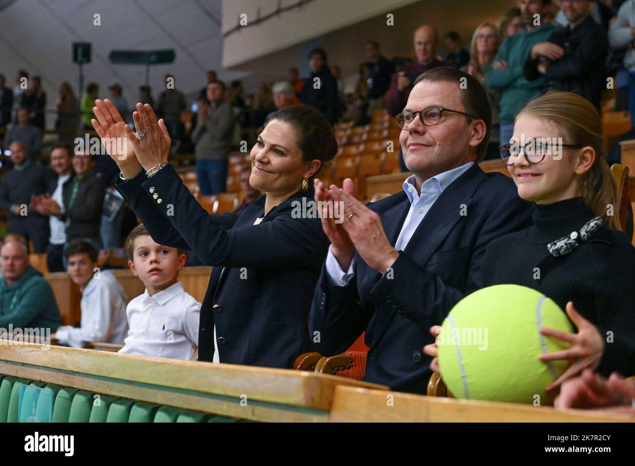 Prince Oscar, Crown Princess Victoria, Prince Daniel, Princess Estelle ...