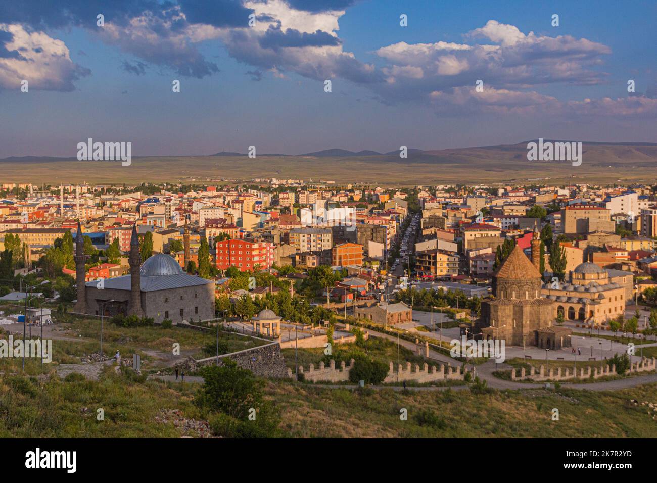 Aerial view kars city landscape hi-res stock photography and images - Alamy