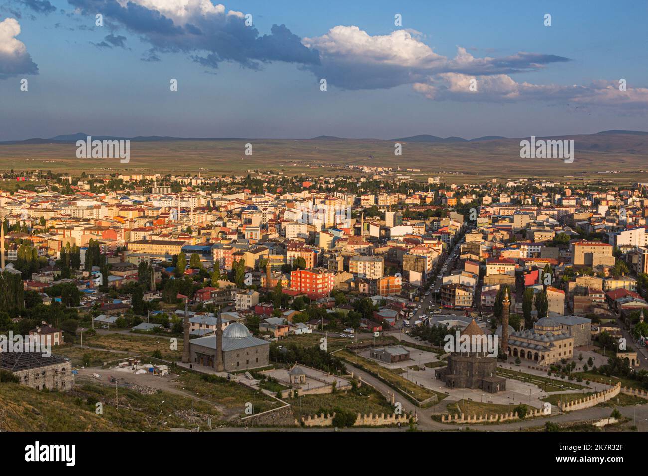 Aerial view of Kars, Turkey Stock Photo - Alamy