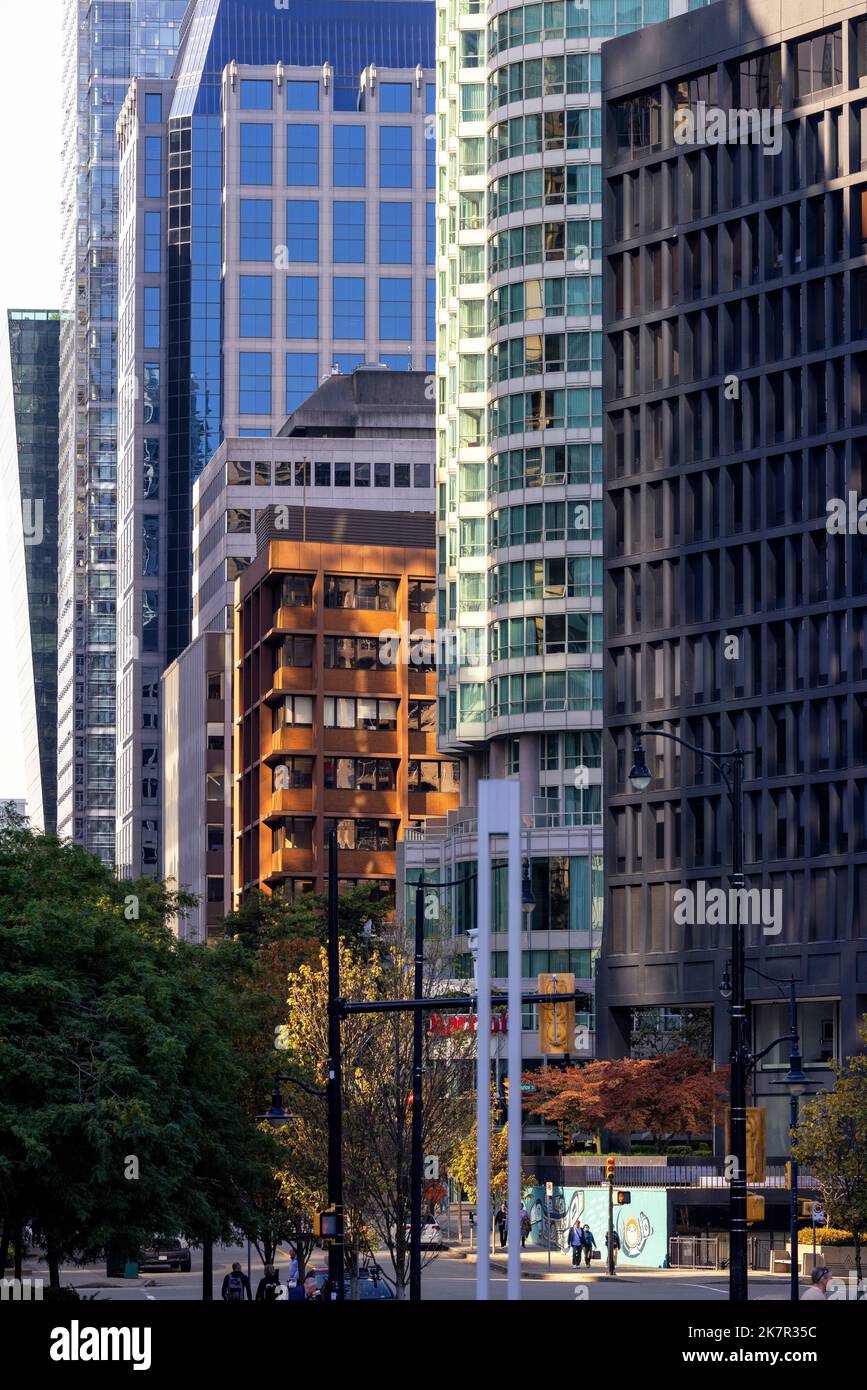Cityscapes in Vancouver, British Columbia, Canada Stock Photo - Alamy