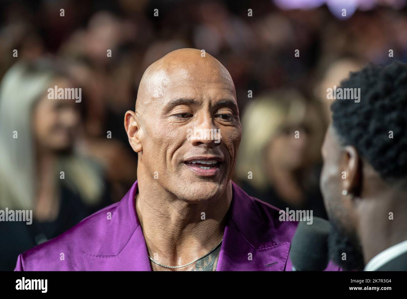 London, UK. 18th Oct, 2022. Dwayne Johnson attends the UK Premiere of ...