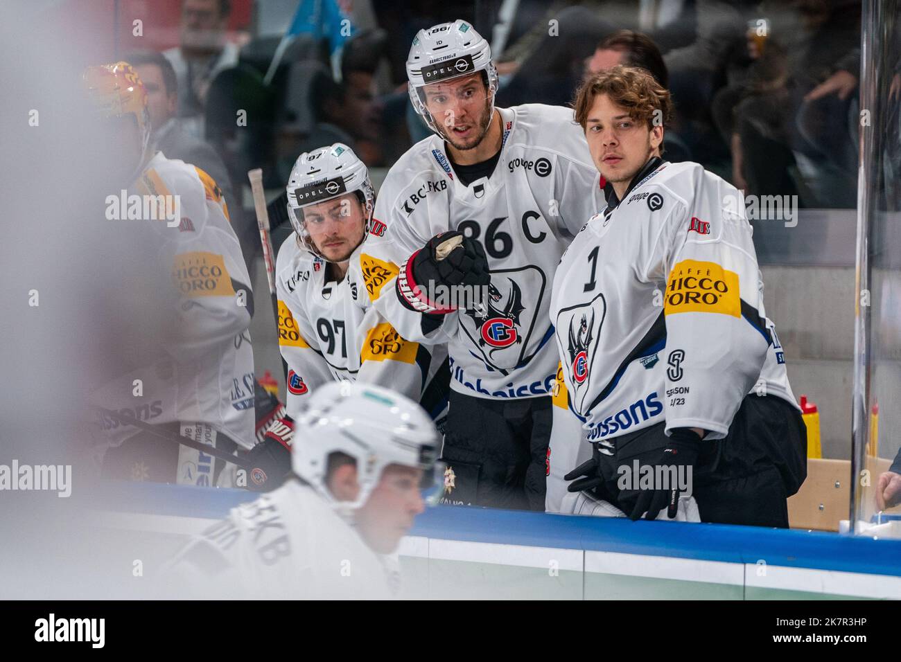 October 18, 2022, Zurich, Swiss Life Arena, NL: ZSC Lions - Fribourg ...
