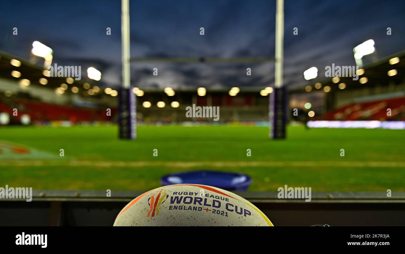 St Helens, United Kingdom. 18th Oct, 2022. Rugby league world cup 2021 ...