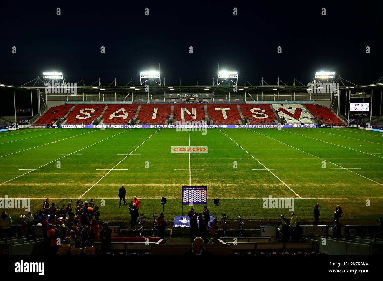St Helens, United Kingdom. 18th Oct, 2022. Rugby league world cup 2021 ...