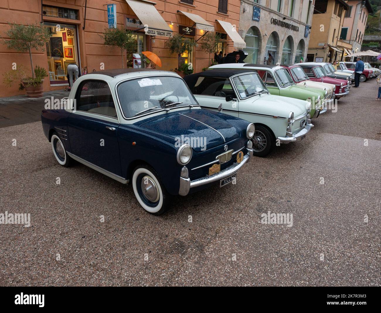 Pietrasanta rally of historic cars Autobianchi Bianchina , minicar ...
