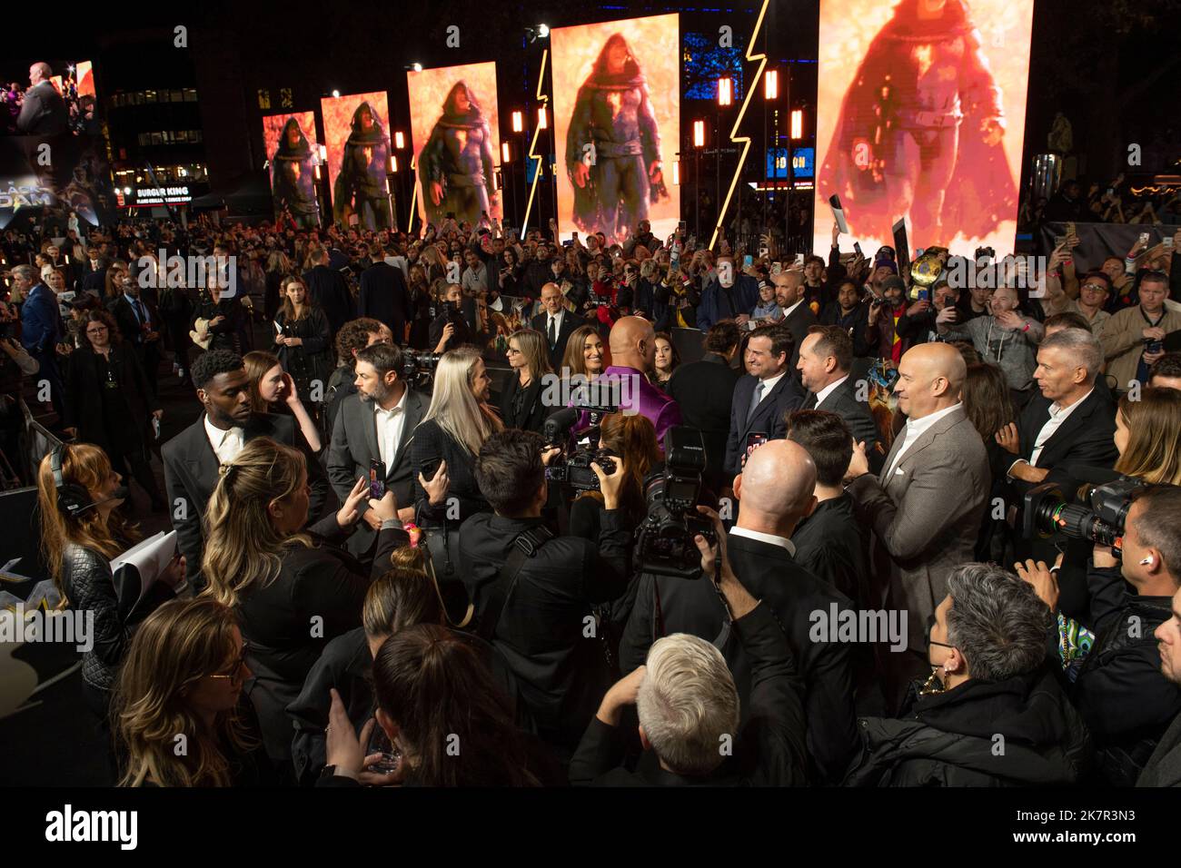 London, UK. 18th Oct, 2022. Dwayne Johnson attends the UK Premiere of ...