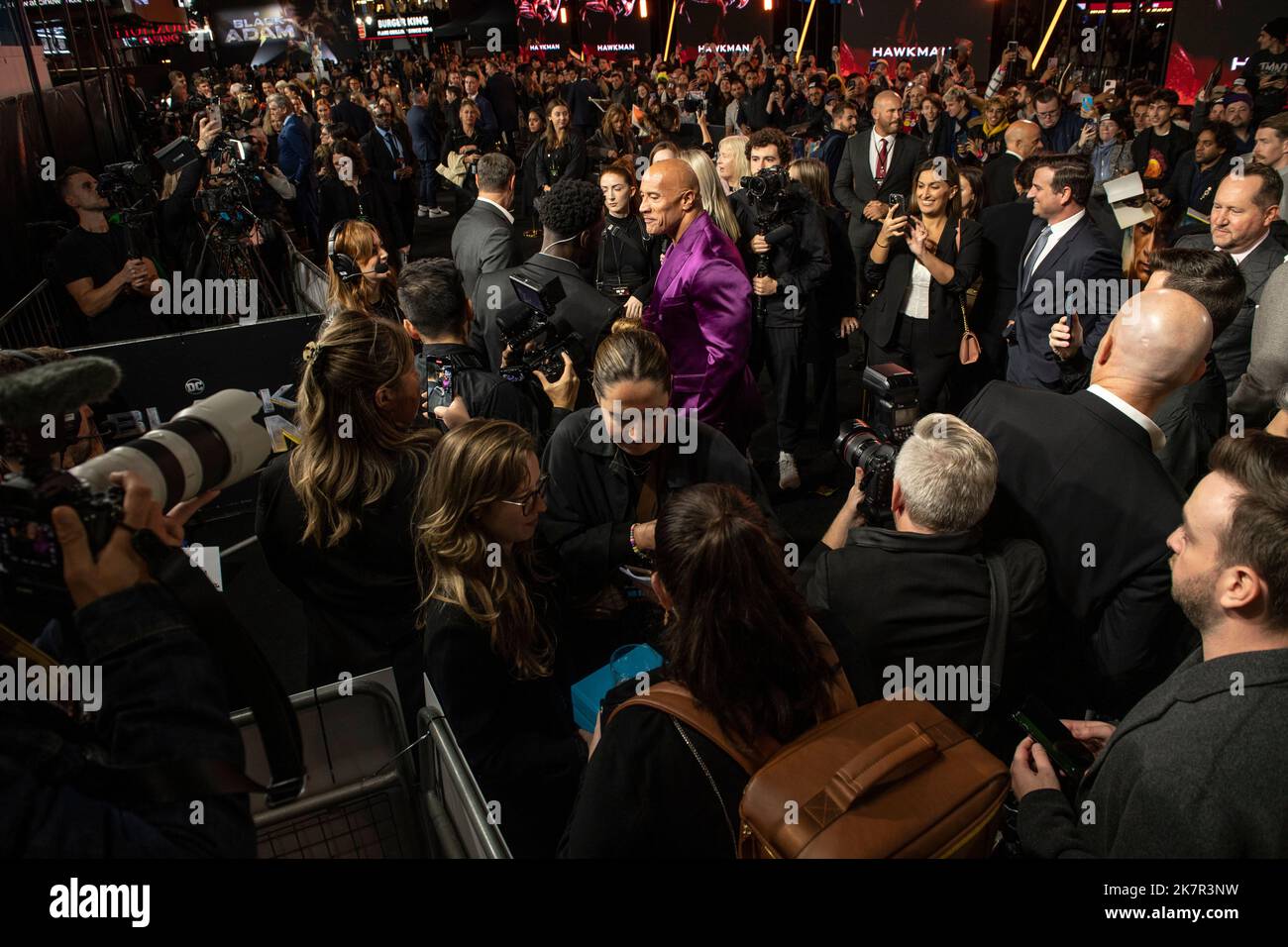 London, UK. 18th Oct, 2022. Dwayne Johnson attends the UK Premiere of ...