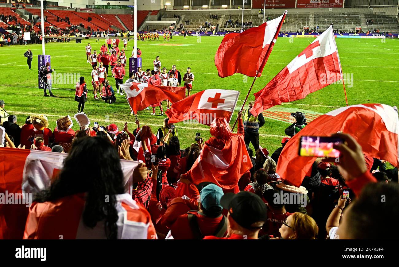 St Helens, United Kingdom. 18th Oct, 2022. Rugby league world cup 2021 ...