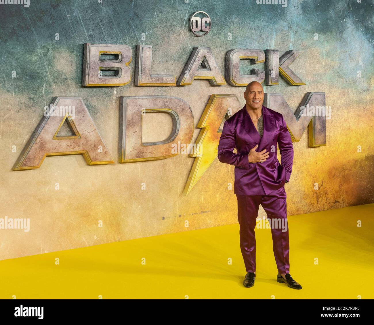 London, UK. 18th Oct, 2022. Dwayne Johnson attends the UK Premiere of ...