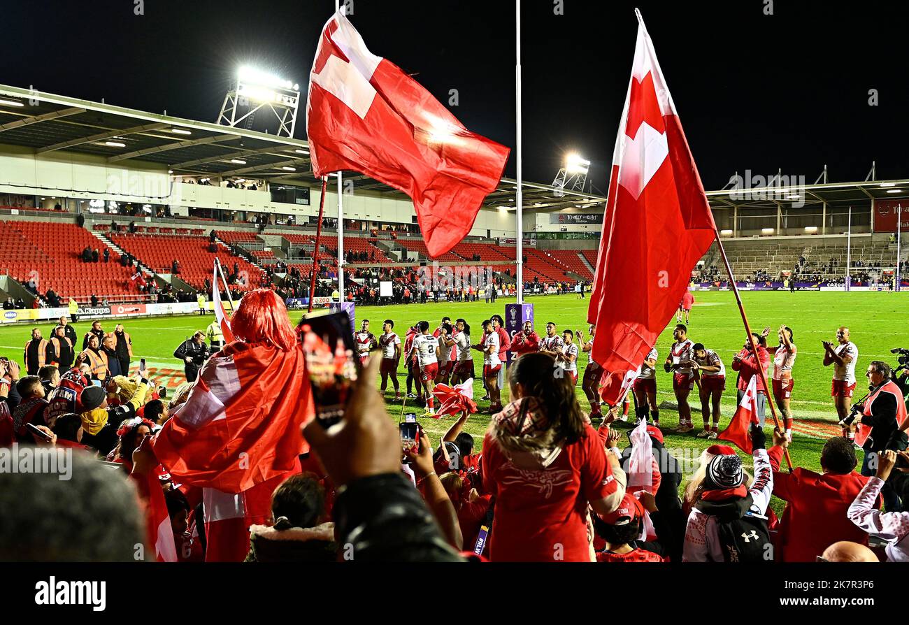 St Helens, United Kingdom. 18th Oct, 2022. Rugby league world cup 2021 ...