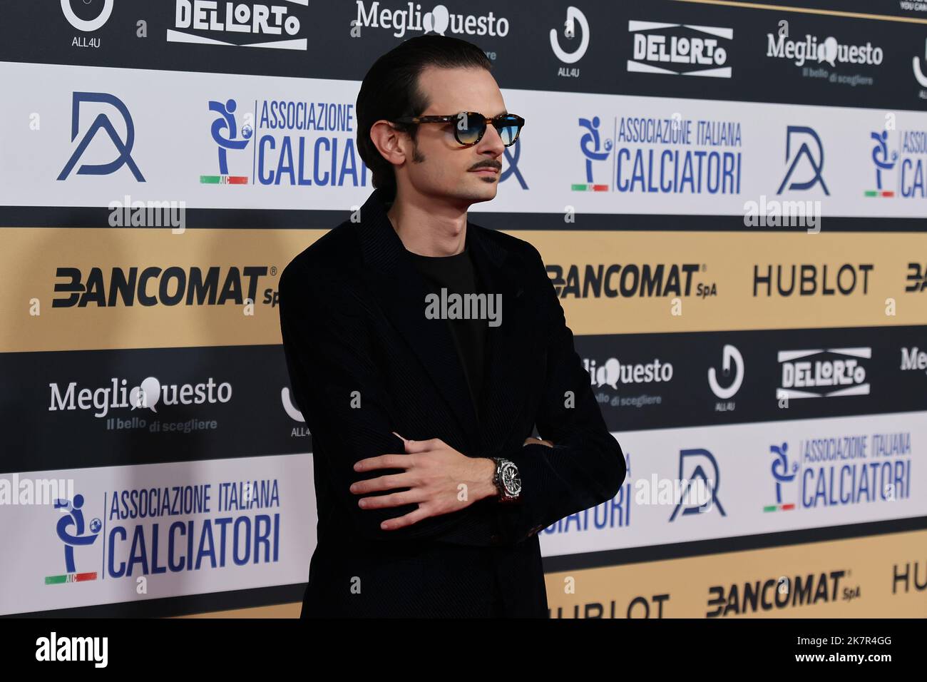 Fabio Rovazzi italian singer and Yuotuber during the Gran Gala del ...